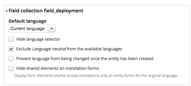 Field Collection: Field translation (entity_translation) support ...