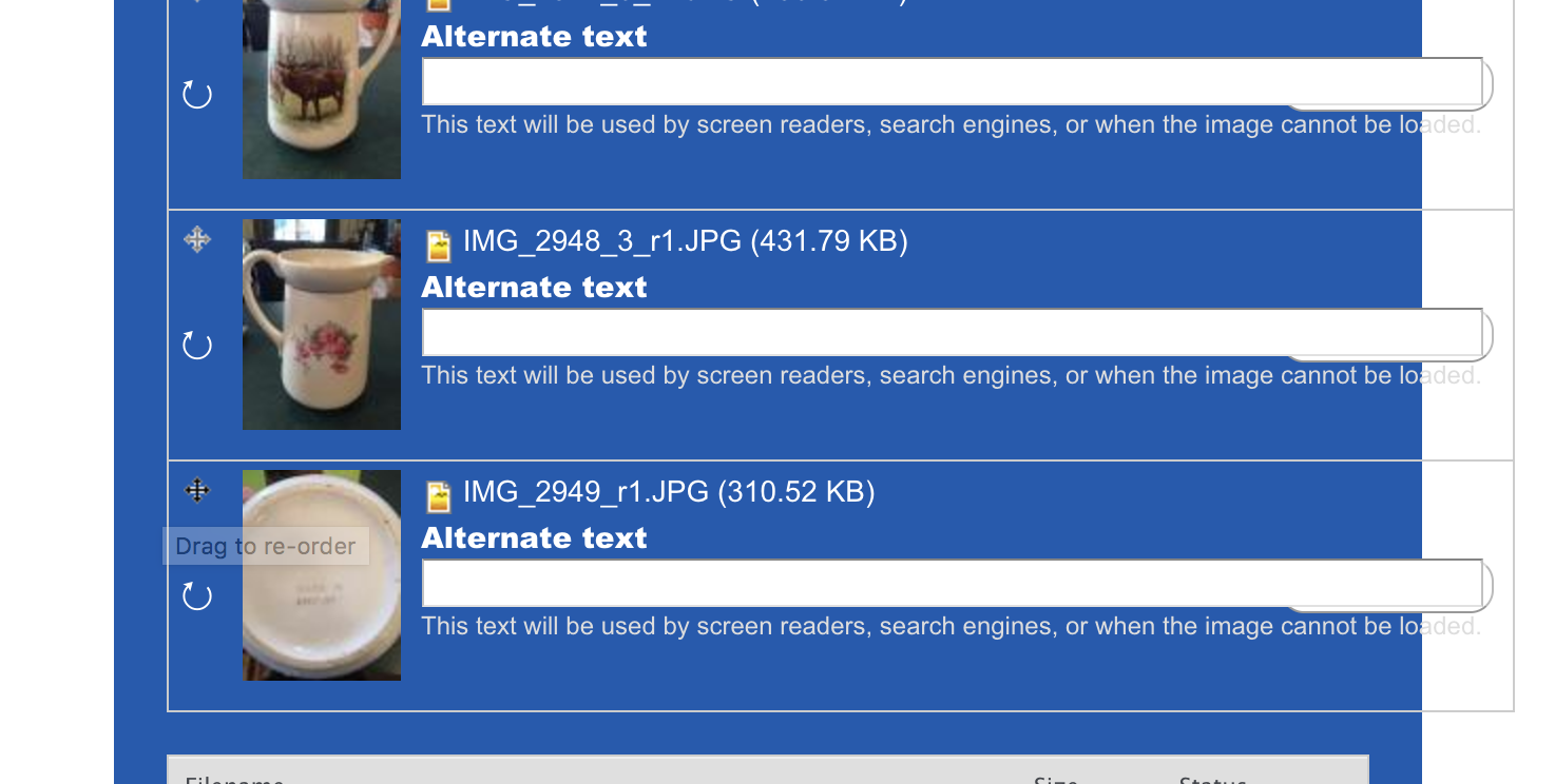 Conflicts With Draggable Row Icon [#2869075] | Drupal.org
