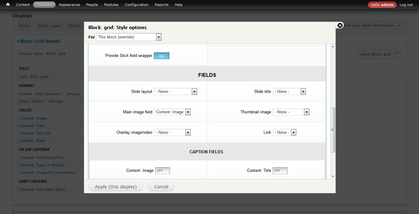Creating a grid Slick slider [#2392193] | Drupal.org