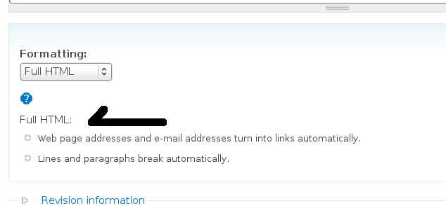 Text format widget [#304330] | Drupal.org