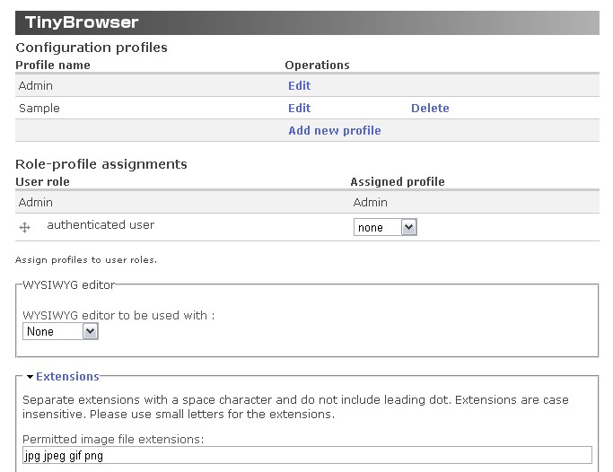Where do I assign profiles to a role? [#1069484] | Drupal.org