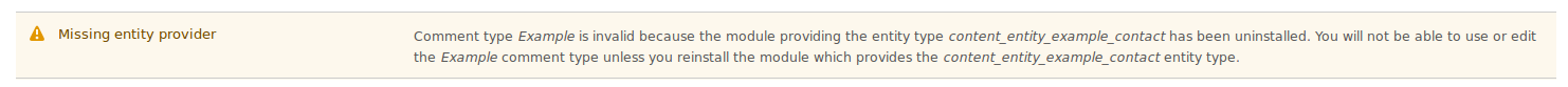 Minimize the effect of a comment type's target entity provider being ...