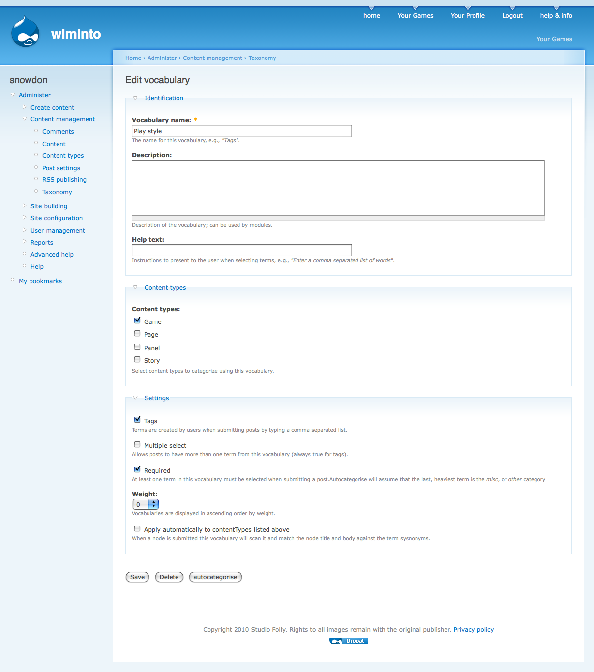 some terms not inserted to core taxonomy [#754530] | Drupal.org