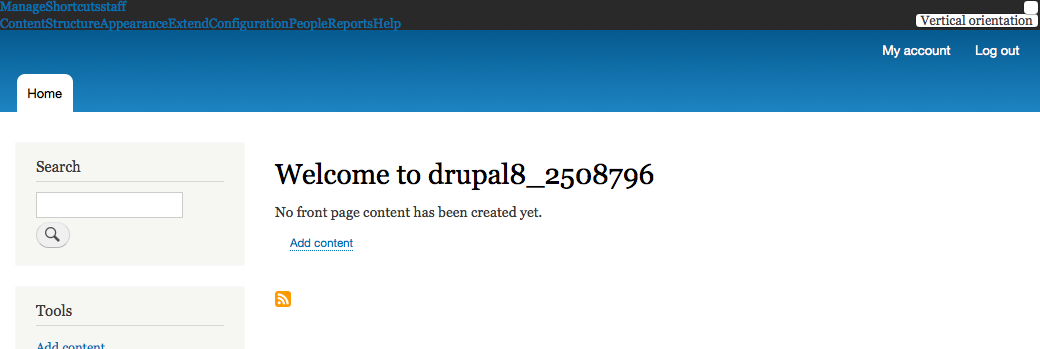 Administrative toolbar edit button text not visible in Stark [#2568743] | Drupal.org