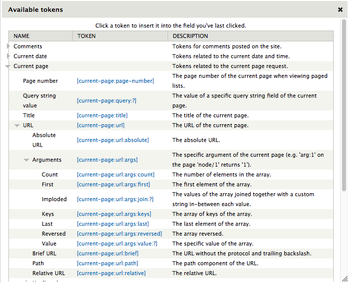 Certain tokens not being replaced [#2894201] | Drupal.org