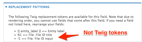 Improve references to Twig tokens in Views UI [#2414685] | Drupal.org