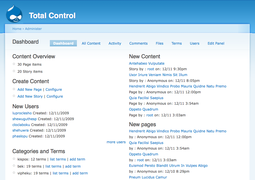 Project screenshot [#482478] | Drupal.org