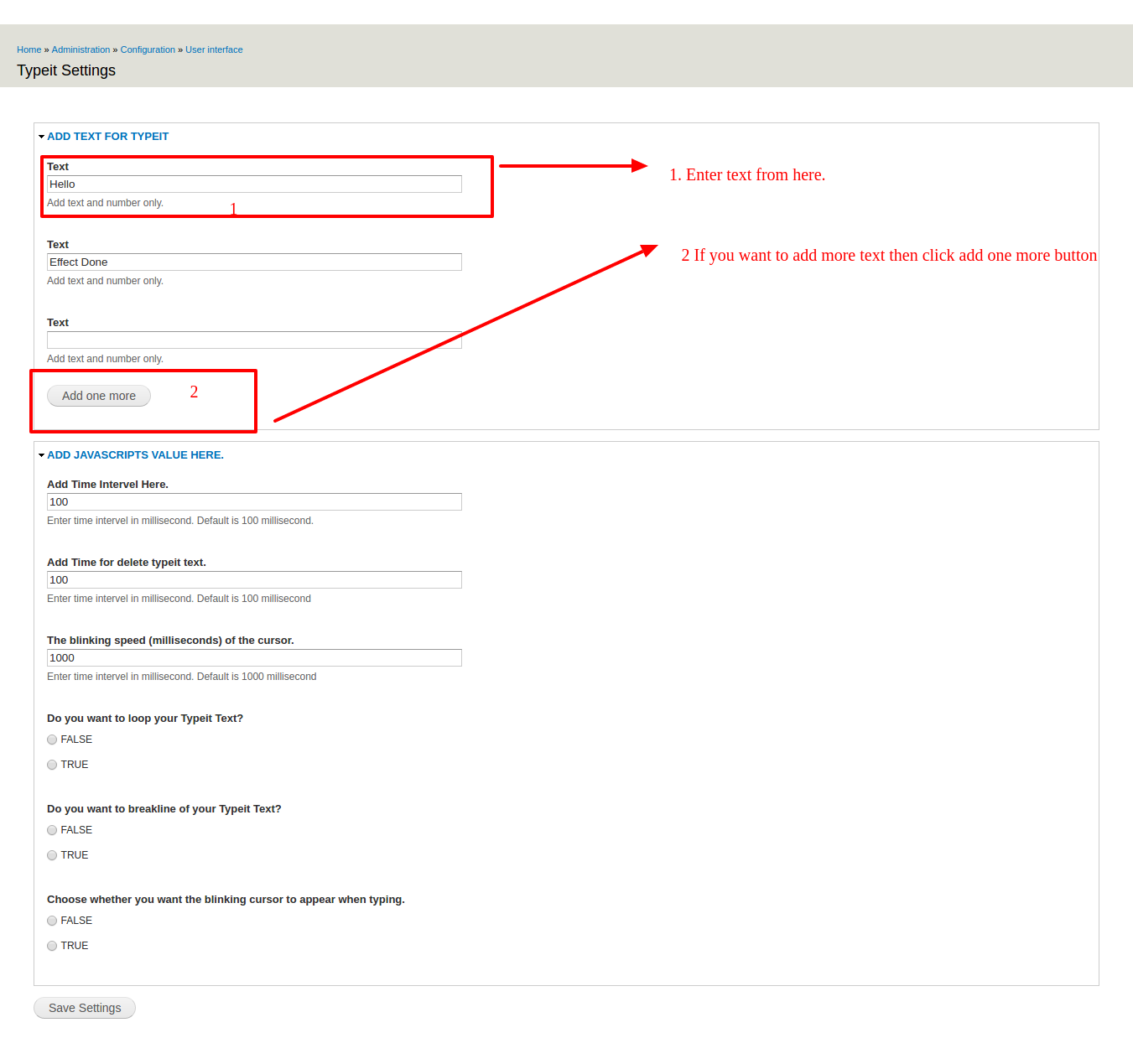 [D7] TypeIt [#2828975] | Drupal.org