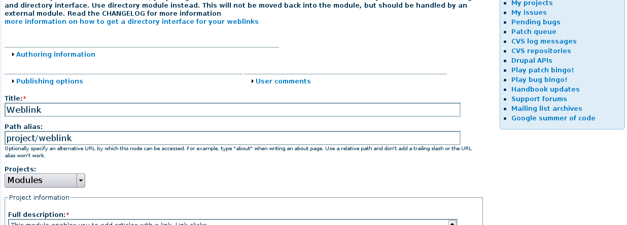 No more floating node admin groups [#26311] | Drupal.org