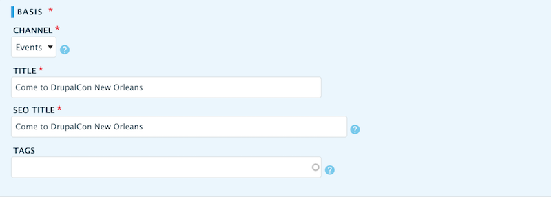 Uniform widths for title, seo-title, tags & teaser [#2932546] | Drupal.org