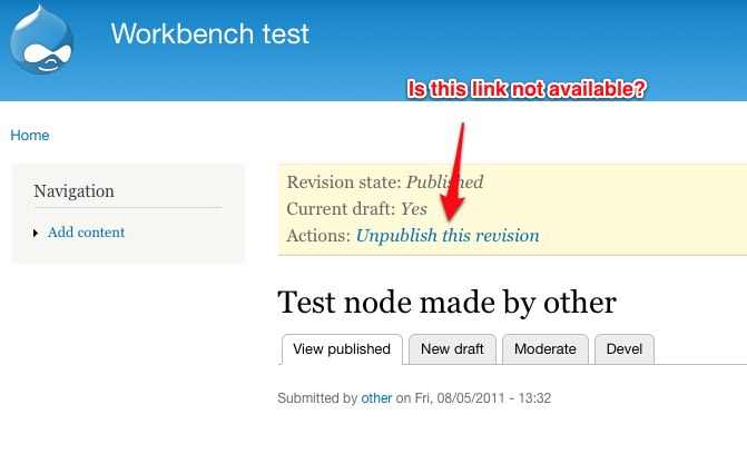 Still cannot unpublish existing published content [#1240762] | Drupal.org