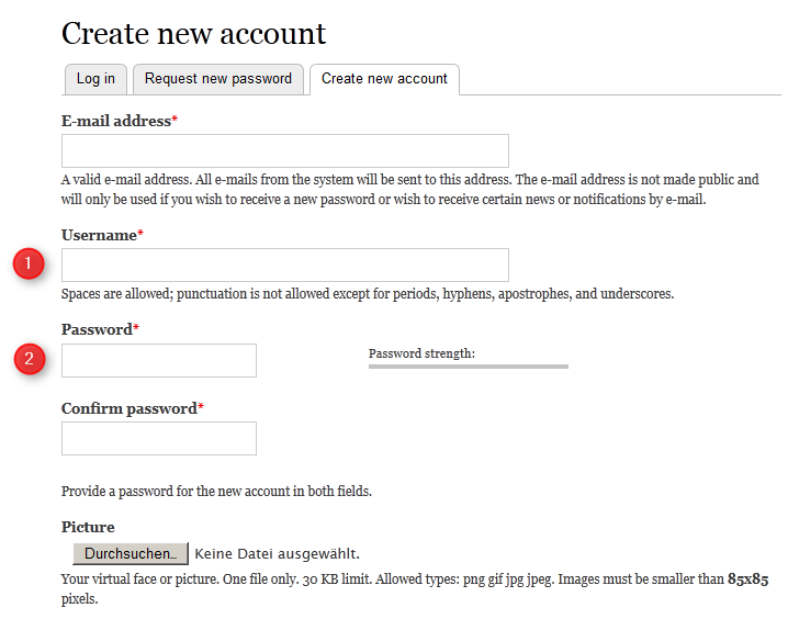 Password managers are identifying/storing wrong username field when creating a user account ...