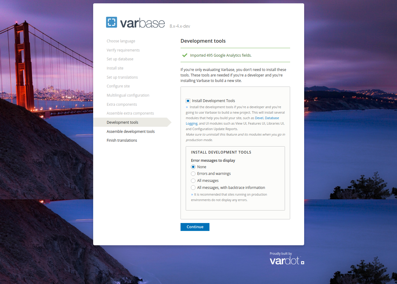 Updated Varbase Installer to have a branded install [#2902956] | Drupal.org