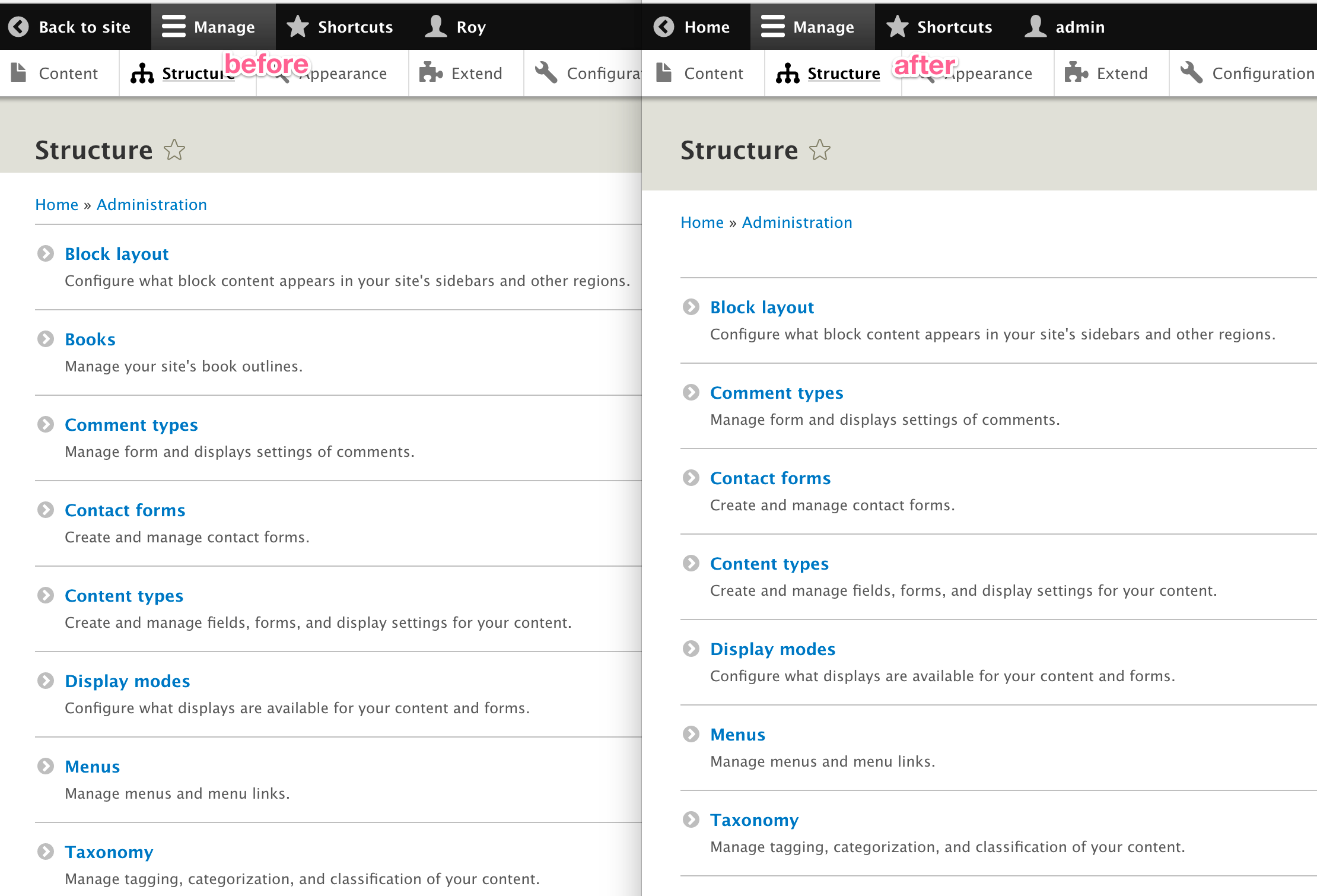 Fix the vertical rhythm [#2487027] | Drupal.org