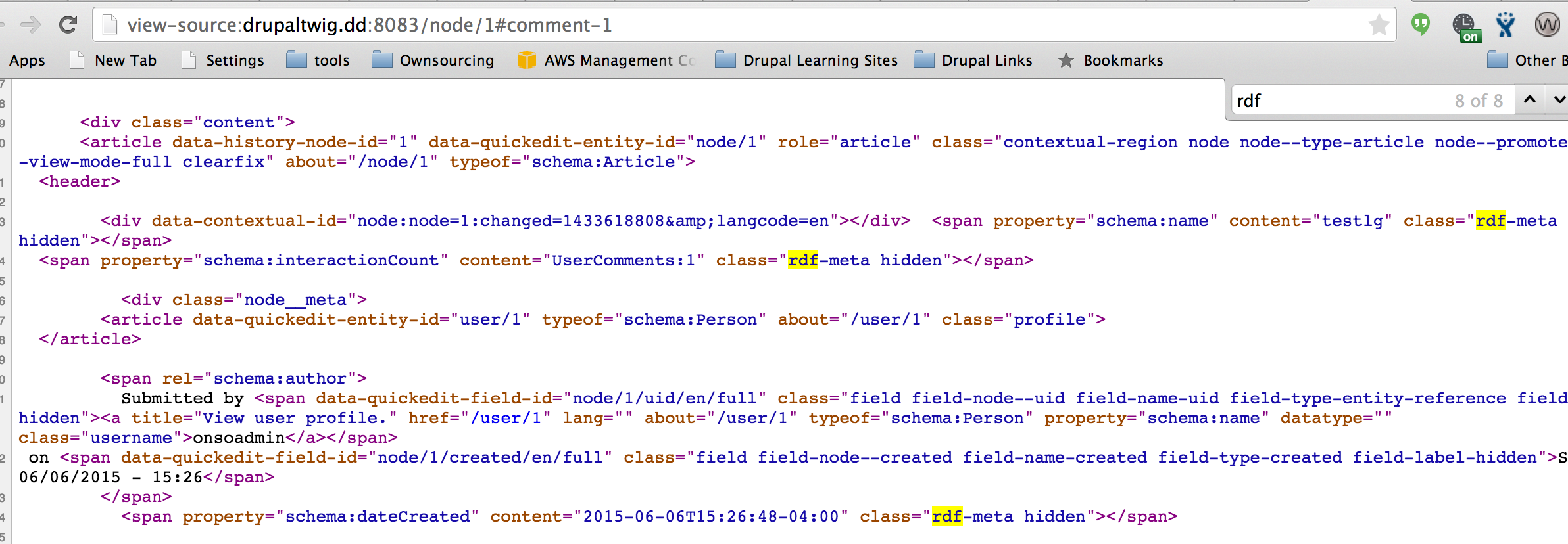 Remove SafeMarkup::set in rdf_preprocess_comment() [#2501697] | Drupal.org