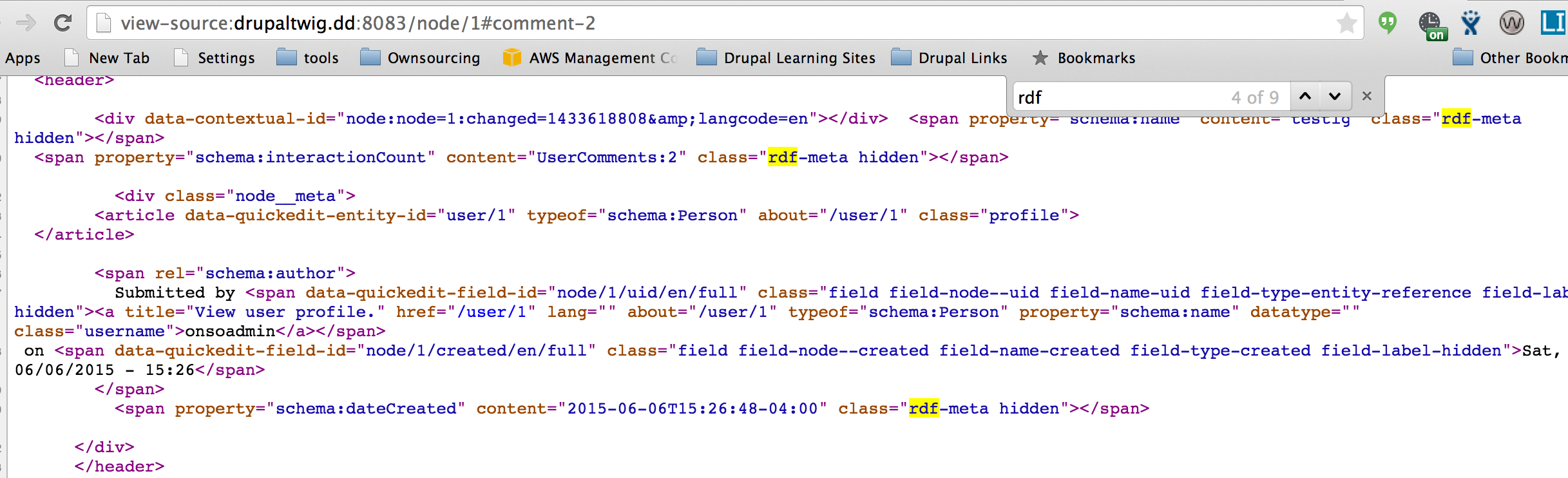 Remove SafeMarkup::set in rdf_preprocess_comment() [#2501697] | Drupal.org