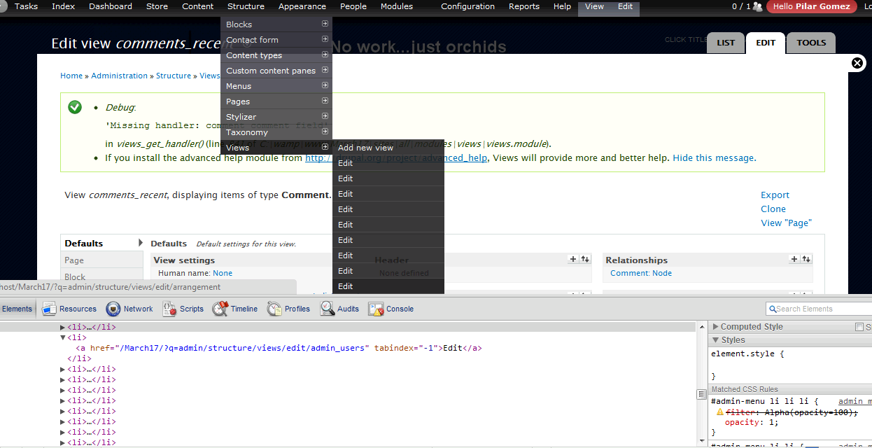 Admin menu disappears (randomly), needs either cache to be emptied on ...
