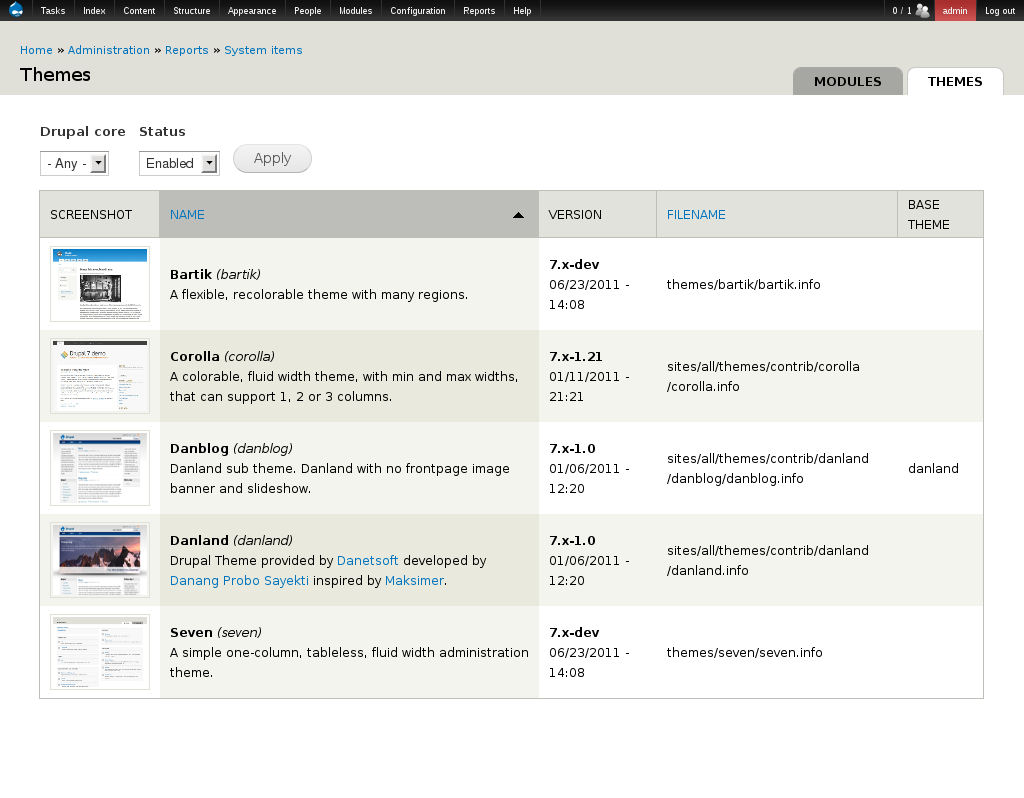 Predefined views for Drupal 7 Views 3 with code [#1196064] | Drupal.org