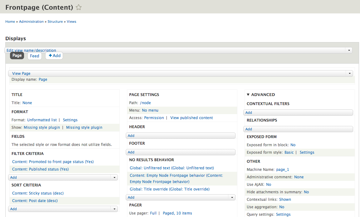 [REGRESSION] Views UI broken [#2217669] | Drupal.org