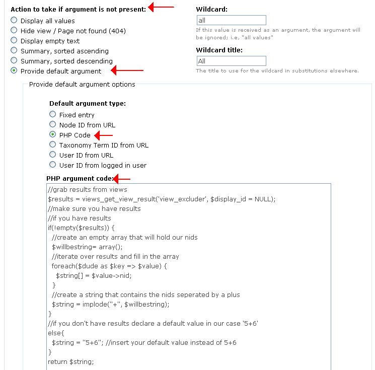 Write tutorial explaining how to exclude nodes from view by another view? [#720422] | Drupal.org