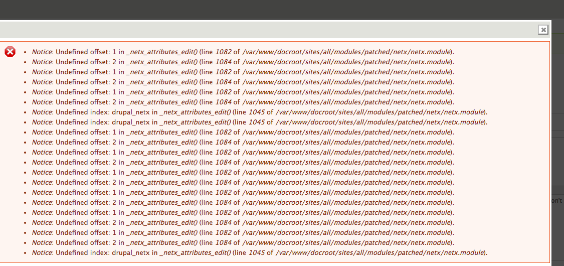 Warnings and data validation [#2784953] | Drupal.org