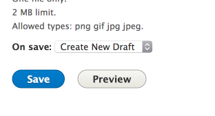 Add select field to choose moderation state on entity forms [#2753717] | Drupal.org