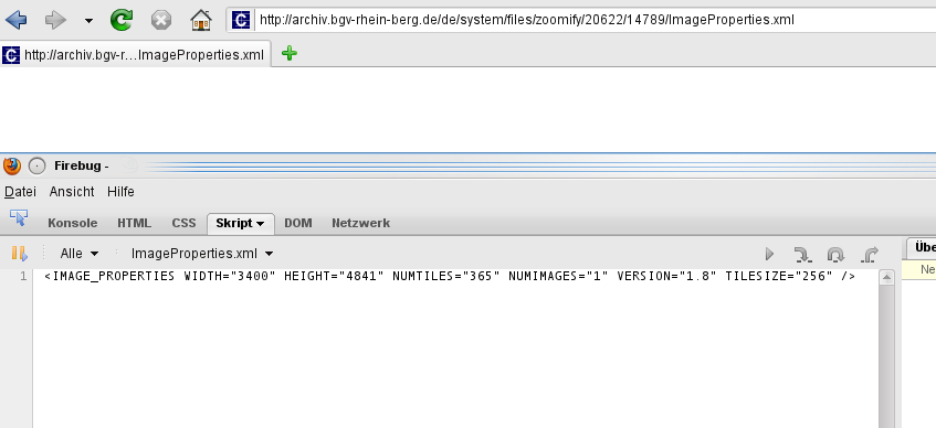 zoomify: image not showing [#894652] | Drupal.org