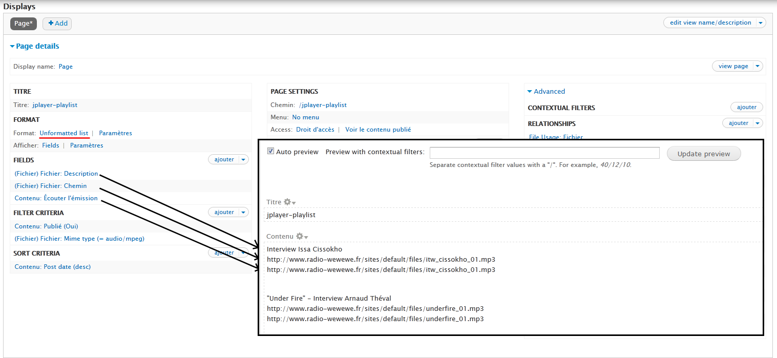 An example for views & jPlayer-Playlists [#1340254] | Drupal.org