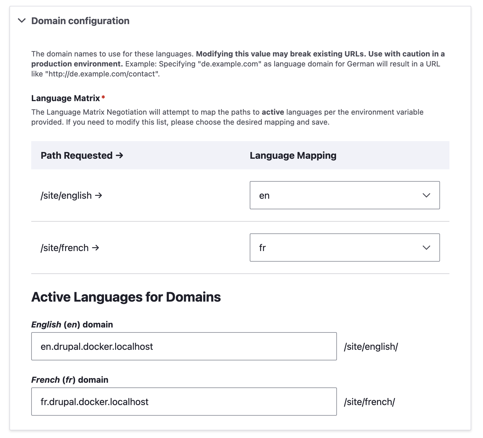 How to Configure | Language Negotiation Url Matrix | Drupal Wiki guide on Drupal.org