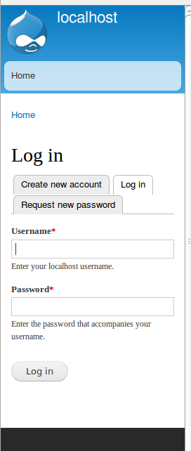 User login, register, forgot password in viewport or column [#1879966] | Drupal.org