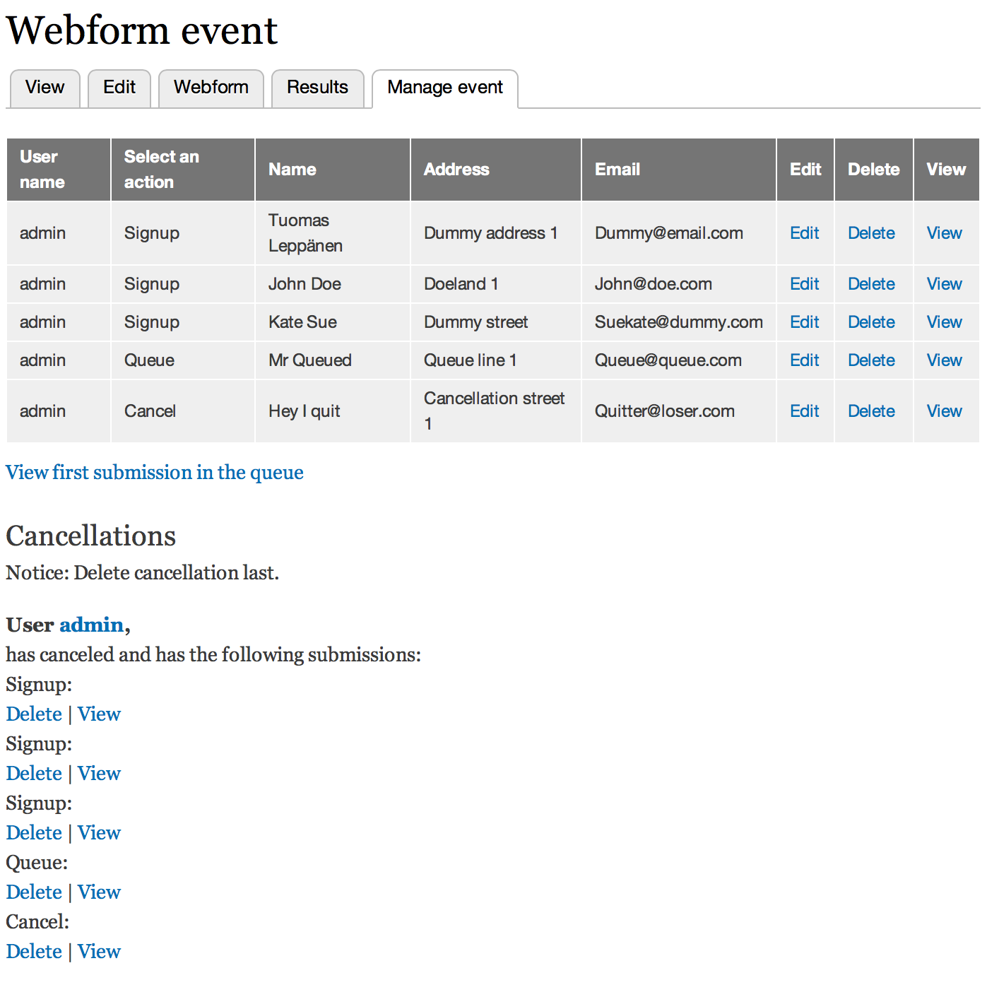 [D7] Webform event [#1914096] | Drupal.org