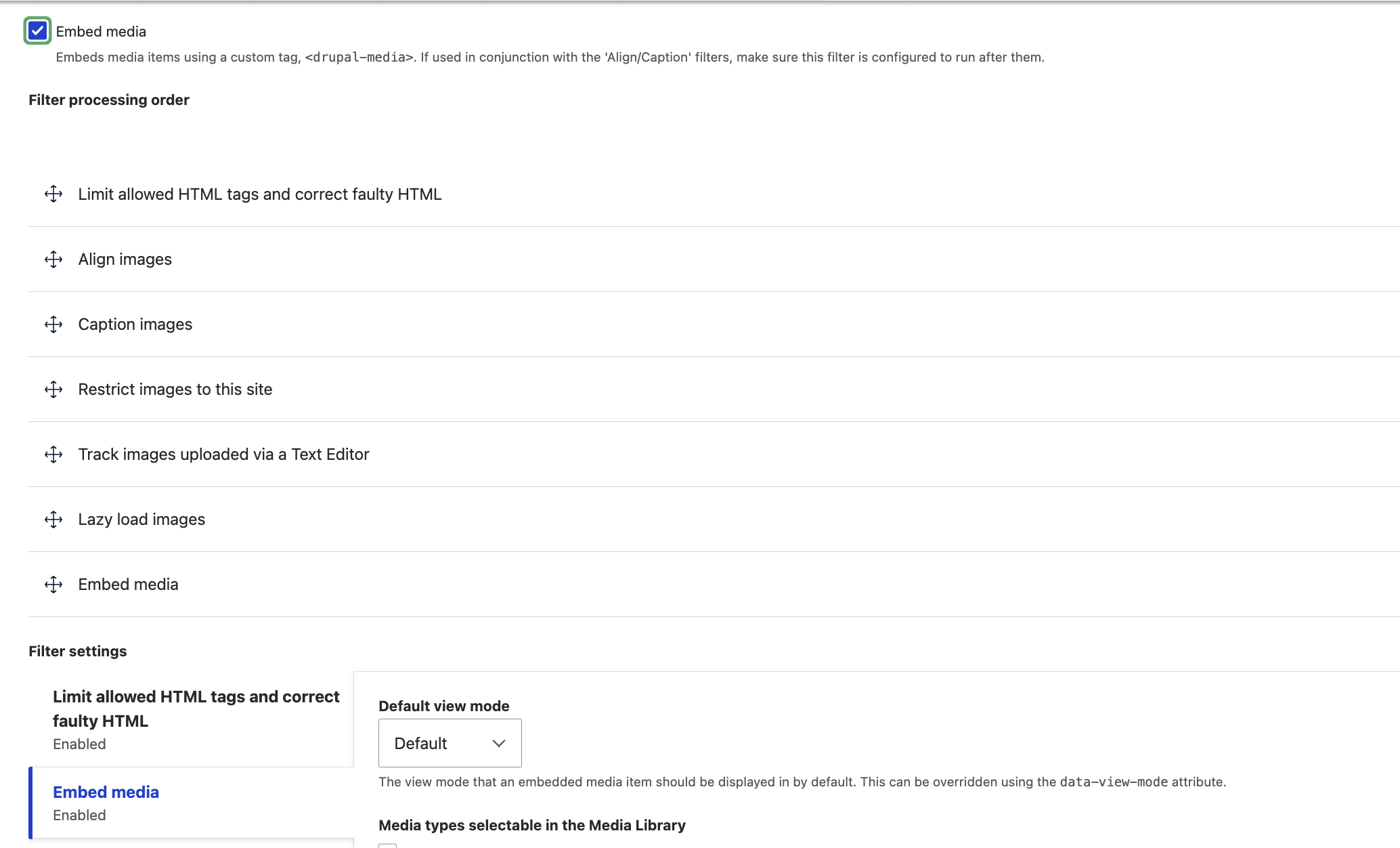 Embedding Media With Ckeditor 5 Media Library Module Drupal Wiki Guide On 