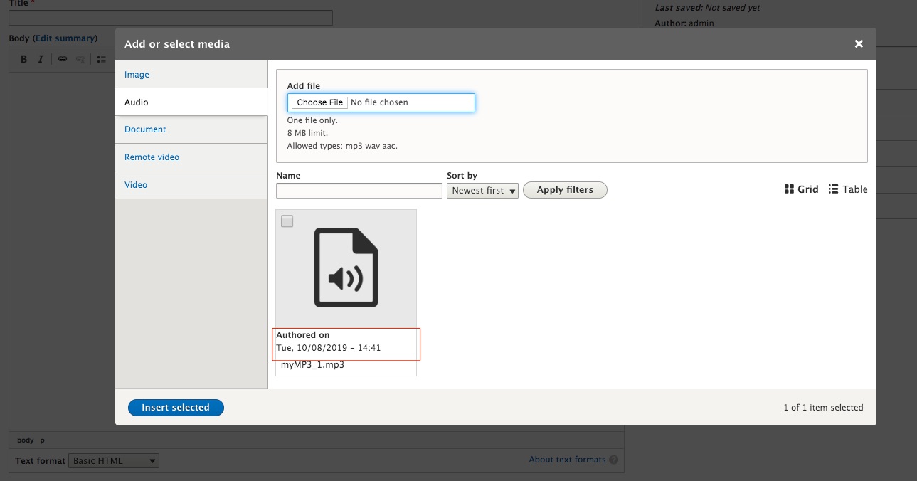 Customizing The Media Library Media Library Module Drupal Wiki Guide On 
