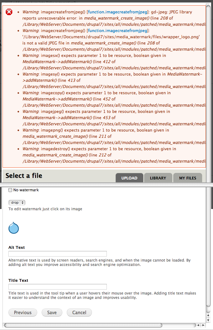 [D7] Media watermark [#2036579] | Drupal.org