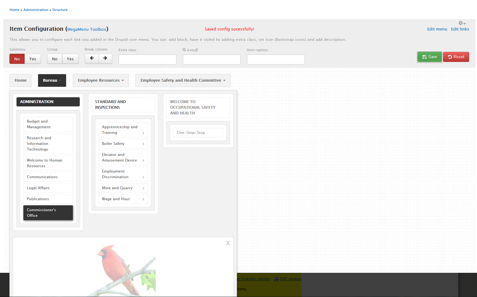 Problem with removing submenus from main navigation menu [patch] [#2024333] | Drupal.org