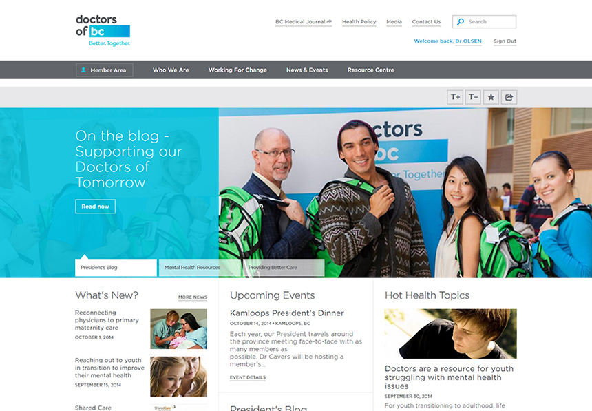 Doctors of BC | Drupal.org