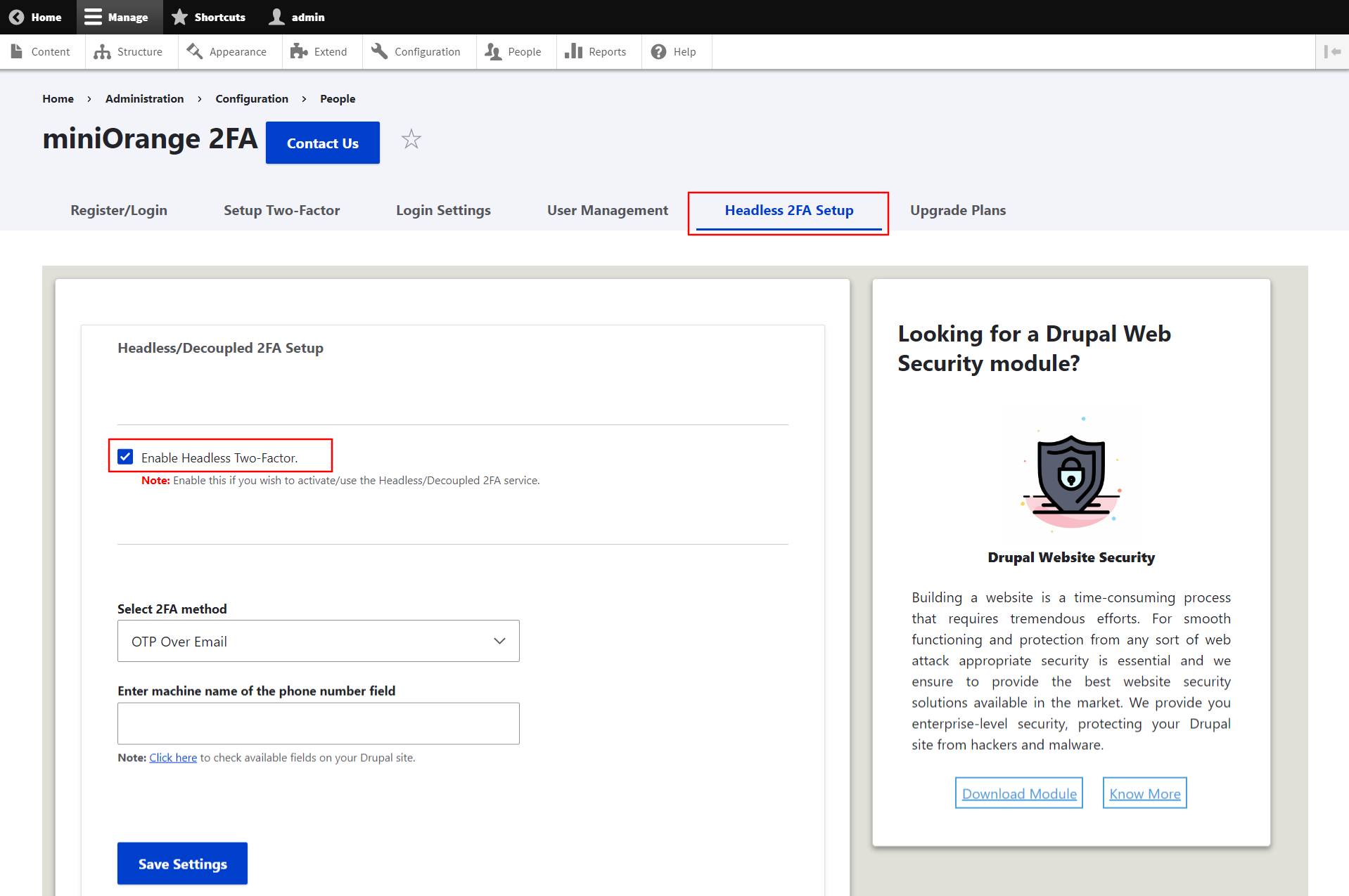 Decoupled Drupal with 2FA | Configure 2FA with Headless/ Decoupled ... Decoupled Drupal with 2FA | Configure 2FA with Headless/ Decoupled ...