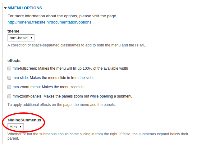 How to reset the mmenu to the home level? | Mobile sliding menu | Drupal Wiki guide on Drupal.org