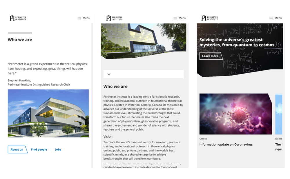 Perimeter Institute | Drupal.org