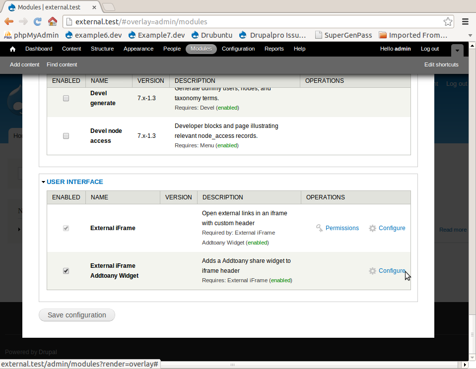Wrong configuration path [#1852154] | Drupal.org