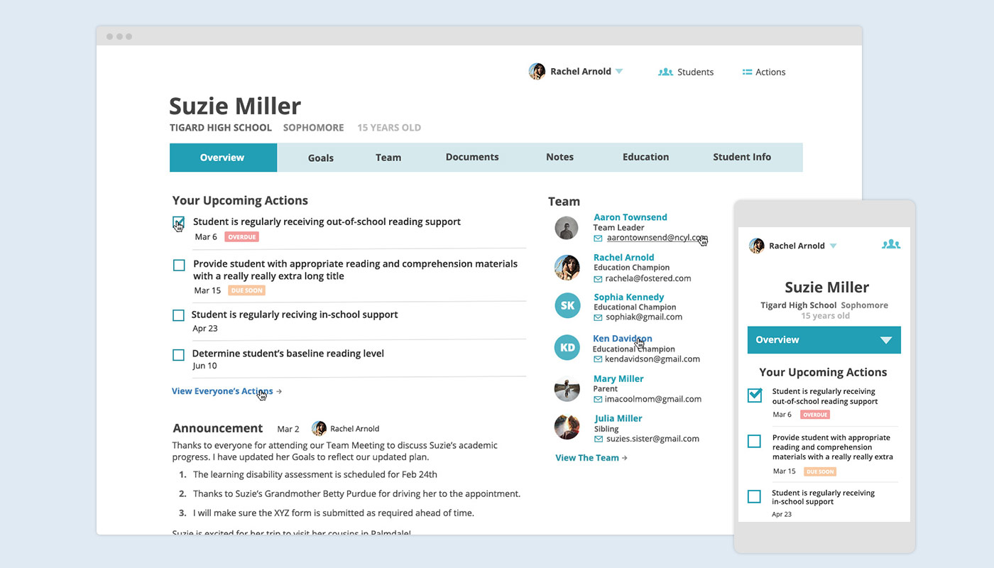National Center for Youth Law Goal Tracker | Drupal.org