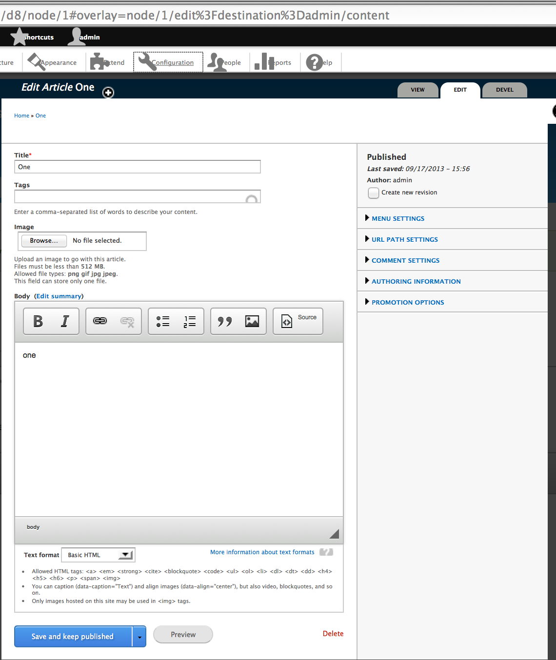 Configuration delete operations are all over the place [#1834002] | Drupal.org