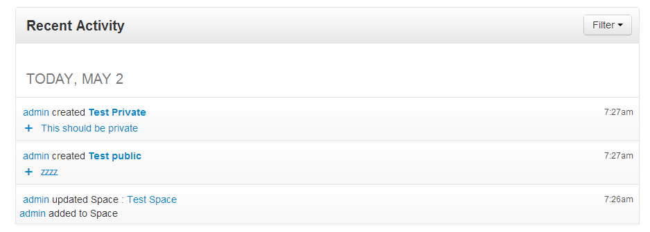 Recent activity view doesn't properly enforce access for referenced nodes. [#1984994] | Drupal.org