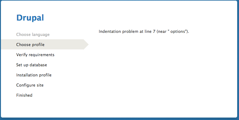 Make .info.yml syntax errors tell you where they come from; also non-required modules shouldn't ...