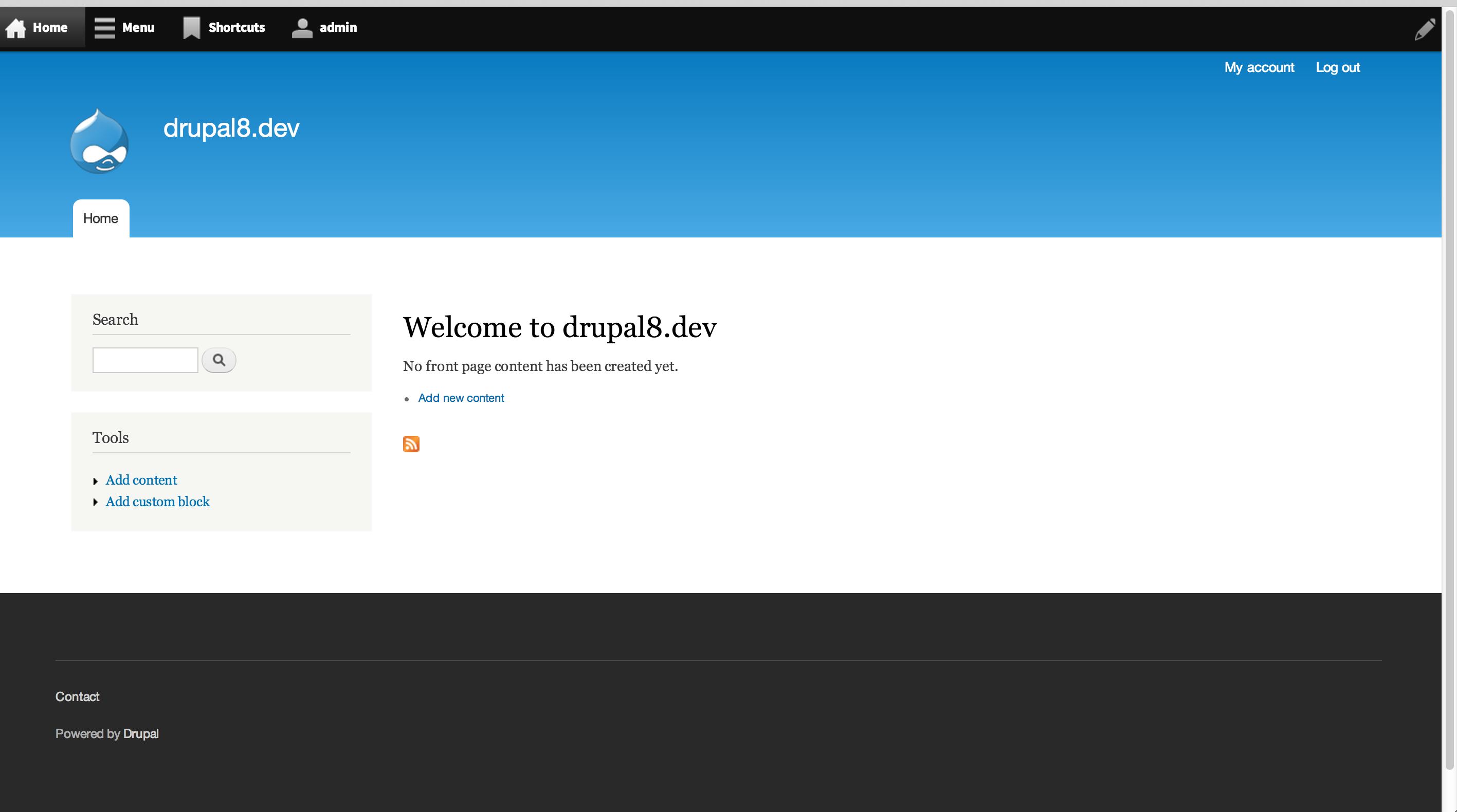 Markup for Stark's page.html.twig + maintenance-page.html.twig [#2011578] | Drupal.org