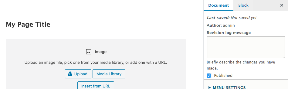 Field Mapping | Gutenberg | Drupal Wiki guide on Drupal.org
