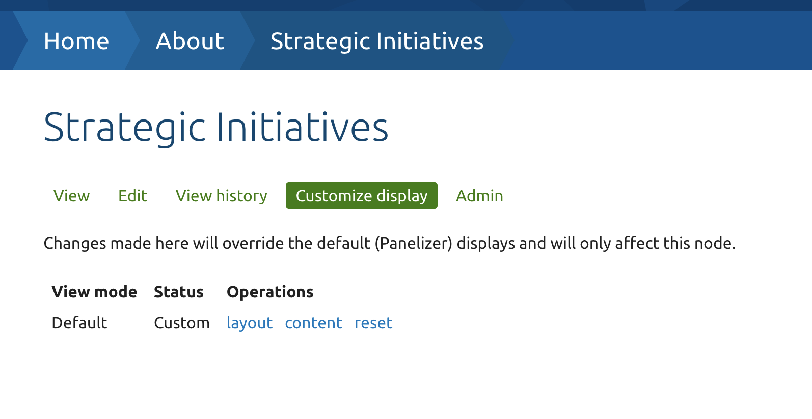 Managing landing pages | Content guidelines | Drupal.org guide on Drupal.org