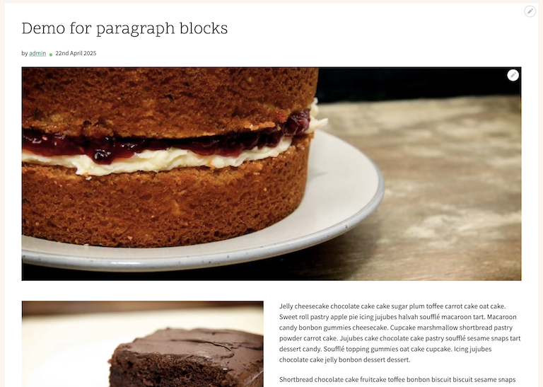 Paragraph blocks | Drupal.org