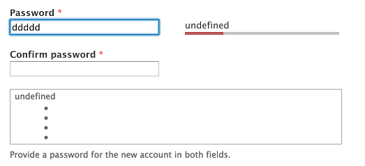 Add option to disable password strength checking [#432962] | Drupal.org