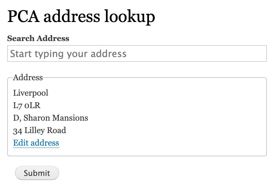 Basic functionality | Loqate | Drupal Wiki guide on Drupal.org